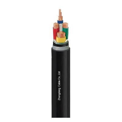 China PVC Insulated Steel Tape Armoured Power Cable 0.6/1kV Copper Conductor with +70℃ Temperature Rating for sale