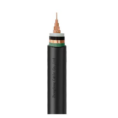 China Single Core MV Medium Voltage Power Cable Copper Tape Screened CU/XLPE/CTS/PVC for sale