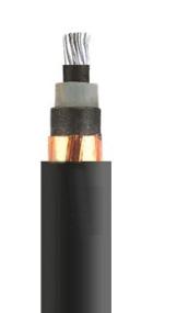 China 35kV MV Aluminium Conductor Copper Tape Screen Cable AL/XLPE/CTS/PVC NA2XSY NA2XSEY for sale