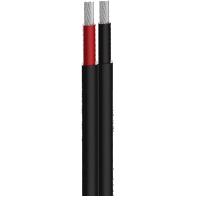 China Twin Core H1Z2Z2-K Solar Cable 2X6mm2 2X4mm2 DC 1500V for sale