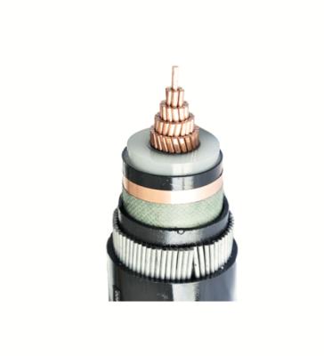 China 30KV MV Underground Armoured Electrical Cable 1*50mm² CU SWA XLPE PVC for sale