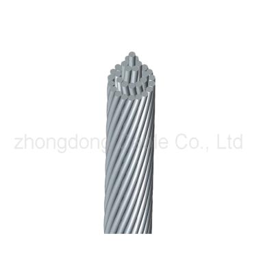 China GSW Bare Conductor Aluminum Alloy Conductor Steel Reinforced for Overhead Distribution IEC61089 for sale