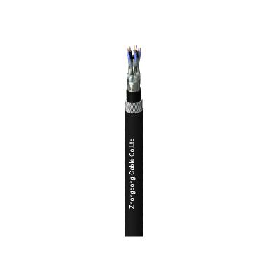 China Overall Shield Instrument Cable with 2 Pairs 1.5mm2 Wire Armoured Overall Type for sale