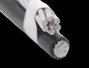 China Overhead Service Drop ABC Cable AAC, AAAC, ACSR XLPE/PVC Insulated for Long-distance Aerial Installations for sale