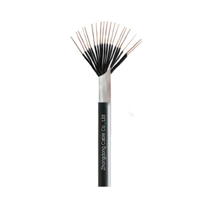 China 24 Cores Control Cable PVC Insulation Steel Tape Armoured Flexible Control Cable for sale
