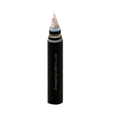China Fire Resistant MV Power Cable CU/XLPE/CTS/CWS/SWA/FR-PVC Cable for Outgoing Line of Power Station for sale