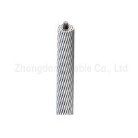 China Steel-Aluminum Wire ACSR Bare Conductor Type AS-400/51 for 110KV Overhead Transmission with Aluminum-Steel Construction for sale
