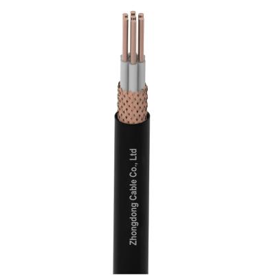 China Copper-tape Screened Control Cable CU/PVC/PVC 450/750V Copper Fire Rated Cable for sale