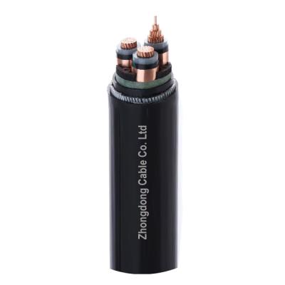 China 3 Core 35kV Medium Voltage Power Cable with XLPE Insulation and Steel Wire Armour for Energy Projects for sale