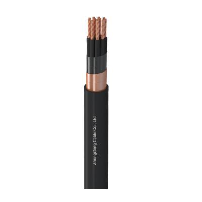 China NYSY – KVVP2 Control Cable | Copper/PVC/Copper Tape Shield/PVC | 0.6/1kV for sale