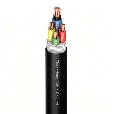 China 4 Core SWA Armoured Electrical Cable 0.6/1kV Copper XLPE Insulated for 3-Phase Industrial Power Supply for sale