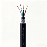 China 4 Core SWA Armoured Electrical Cable 0.6/1kV IEC 60502 Steel Wire Armor for Underground Power Distribution for sale