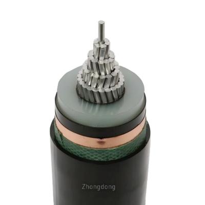 China Single Core Aluminum Conductor 12/20kV XLPE Insulated Power Cable IEC 60502 for Substation Projects for sale