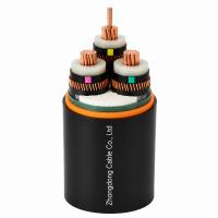 China 18/30kV XLPE Power Cable CU/XLPE/CWS/PVC for Substation and Industrial Projects IEC 60502-2 for sale