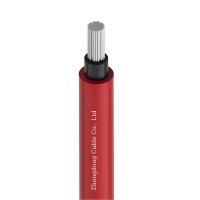 China H1Z2Z2-K Solar Cable 4mm² Tinned Copper LS0H Insulated Double-Layer Sheath EN 50618 TUV Certified for PV System Wiring for sale