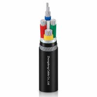 China 4x300mm2 SWA Armoured Cable Steel Wire Armour Direct Burial Power Cable 0.6/1kV IEC 60502-1 for sale
