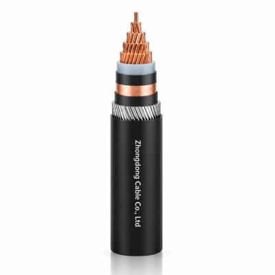 China 26/35kV Fire Resistant Copper Conductor Steel Wire Armoured Cable for sale