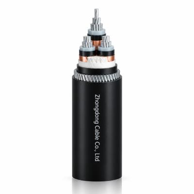 China 3x300mm² Aluminium Conductor 26/35kV XLPE Power Cable for Solar & Power Distribution for sale