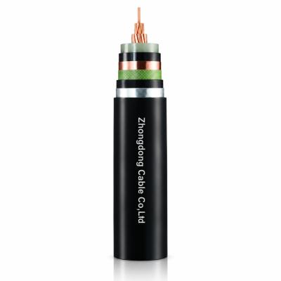 China 18/30kV XLPE Insulated Medium Voltage Power Cable Single Core Copper 1x240mm2 for sale
