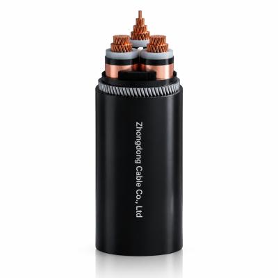 China 8.7/15kV 3 Core Copper LSZH SWA Cable for Underground Power Distribution | IEC 60502-2 for sale