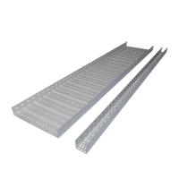 China 3m-6m Aluminum Alloy Punching Cable Tray Sturdy And Long Lasting Cable Management for sale