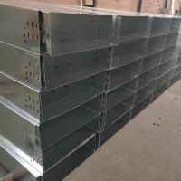China Professional Wall Mounted Cable Tray 3m With 0.8-3.0 Mm Steel Thickness for sale
