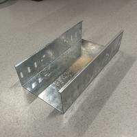 China 30-500mm Side Rail Height Zinc Coated Cable Tray Hot Dip Galvanized Smooth 2m-6m Length for sale