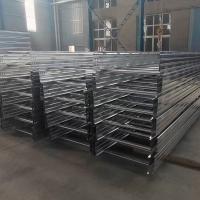 China 2m-6m Length Galvanized Metal Cable Tray Heavy Duty Load Capacity Easy Installation for sale