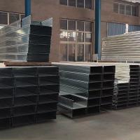 China Corrosion Resistant Hot Dip Galvanized Perforated Cable Tray 30-500mm ISO9001 for sale