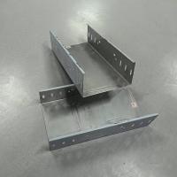 China Customized Sheet Metal Cable Tray Silver For Organized Cable Management 50mm-1000mm for sale