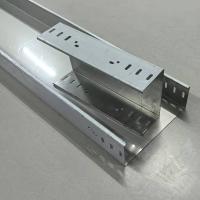 China 50mm-1000mm Cable Tray Height Alloy Steel Wire Troughs Metal With Non Combustible Fire Resistance for sale