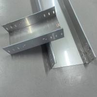 China Silver Stainless Steel Cable Tray Industrial Wall Mounted Or Suspended 50mm-1000mm Height for sale