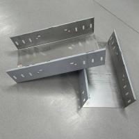 China Customized Sheet Metal Cable Tray Silver For Organized Cable Management 50mm-1000mm for sale