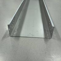 China Non Combustible Stainless Iron Electric Cable Trunking For Wall Mounted Or Suspended Installation for sale
