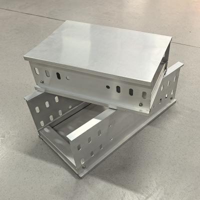 China 3m Galvanized Steel Cable Tray 100mm For Electrical Wiring for sale