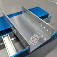 China 50mm-150mm Aluminum Ventilated Cable Tray With Lightweight And Durable Features for sale