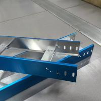China Conductive Aluminum Ladder Cable Tray Silver For Lightweight And Durable Industrial for sale