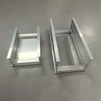 China 1.0mm-3.0mm Solid Bottom Type Cable Tray Anodizing Aluminum Alloy Indoor Outdoor for sale