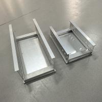 China 1.0mm-3.0mm Solid Bottom Type Cable Tray Anodizing Aluminum Alloy Indoor Outdoor for sale