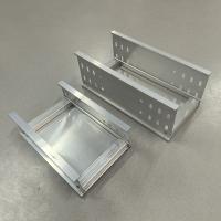 China Anodizing Aluminum Cable Tray Medium Duty Width 100mm-1000mm For Indoor Outdoor for sale