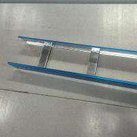 China Corrosion Resistance Silver Aluminum Ladder Type Cable Tray For Industrial Cable Organization for sale