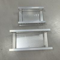 China Corrosion Resistance Silver Aluminum Ladder Type Cable Tray For Industrial Cable Organization for sale