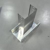 China Corrosion Resistance Silver Aluminum Ladder Type Cable Tray For Industrial Cable Organization for sale
