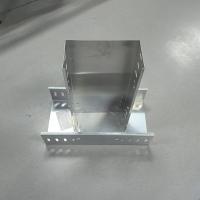 China 50mm-150mm Height Aluminum Cable Tray Safety Medium Duty For Wire Protection System for sale
