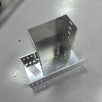 China High Corrosion Resistance Trough Type Cable Tray Silver Aluminum Alloy  For Industrial for sale