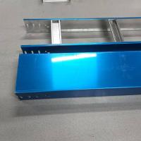 China Indoor Outdoor Aluminum Ventilated Cable Tray Height 50mm-150mm For Hassle Free Cable Management for sale