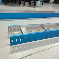 China Indoor Outdoor Aluminum Ventilated Cable Tray Height 50mm-150mm For Hassle Free Cable Management for sale