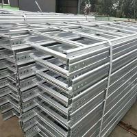 China Wall Mounted Aluminum Ladder Cable Tray 3m 4m 5m 6m For Durable Cable Support for sale