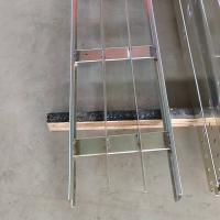 China Wall Mounted Aluminum Ladder Cable Tray 3m 4m 5m 6m For Durable Cable Support for sale