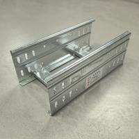 China Galvanized Steel Ventilated Trough Cable Tray Corrosion Resistant Ladder Rack Cable Tray for sale
